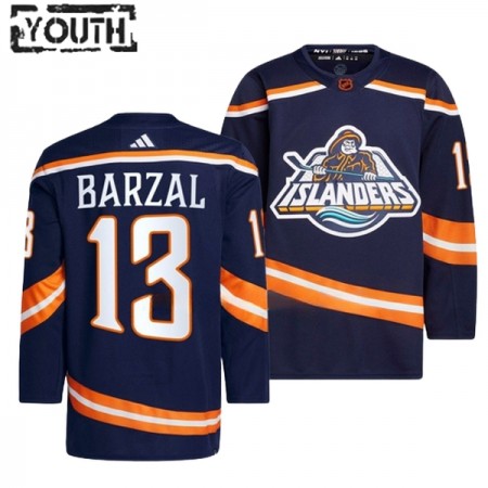 New York Islanders Trikot Mathew Barzal 13 Adidas 2022-23 Navy Reverse ...