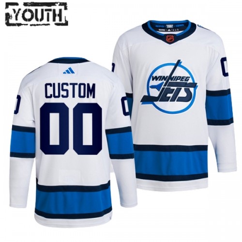 Winnipeg Jets Trikot Custom Adidas 2022-23 Weiss Reverse Retro 2.0 ...